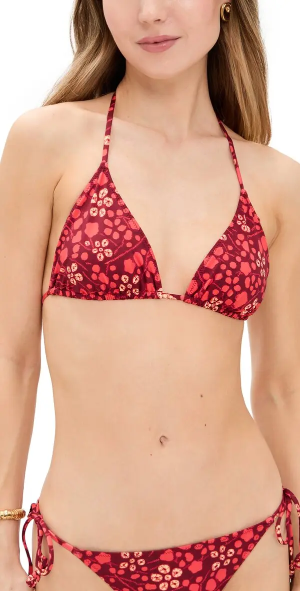 Ulla Johnson Keaton Triangle Bikini Top