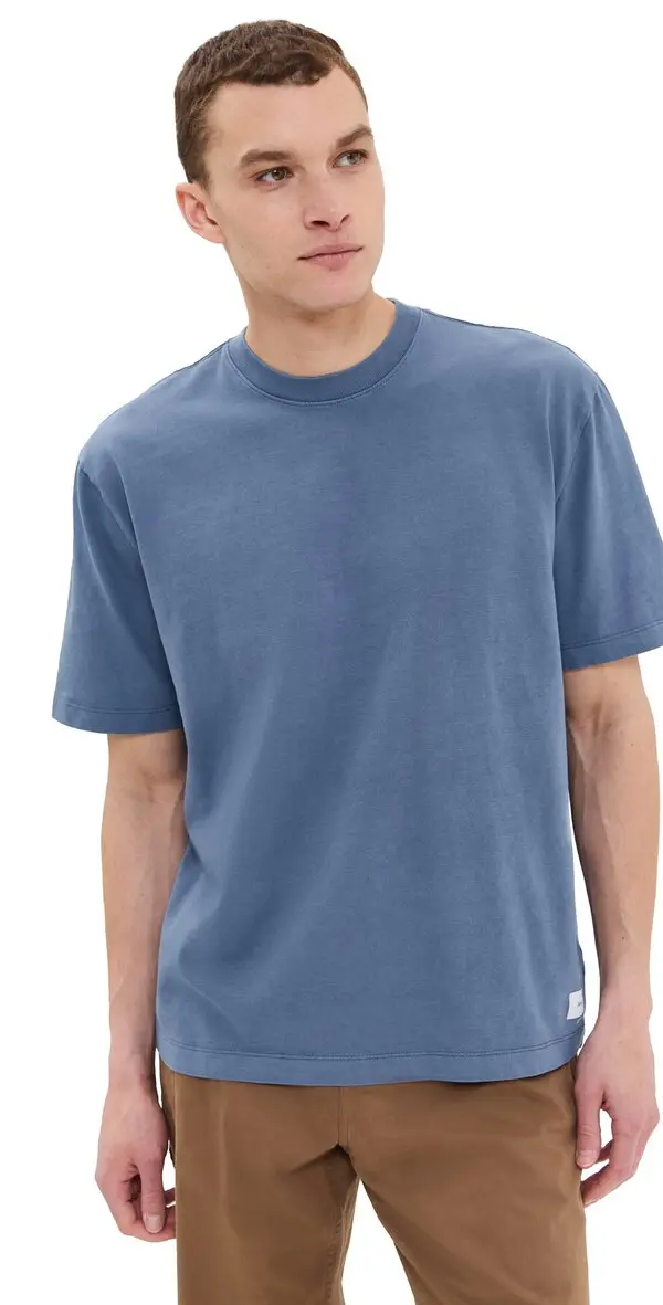 KATIN Box Fit Heritage Tee - Blue Pigment Dye