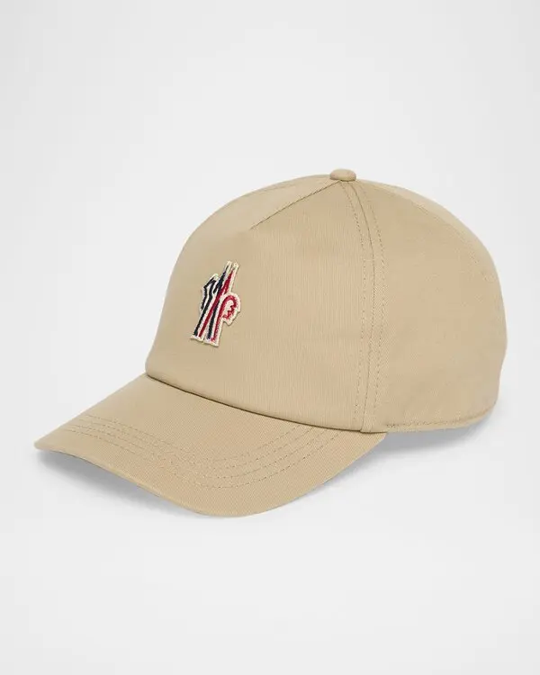 Moncler Logo Baseball Cap - Beige