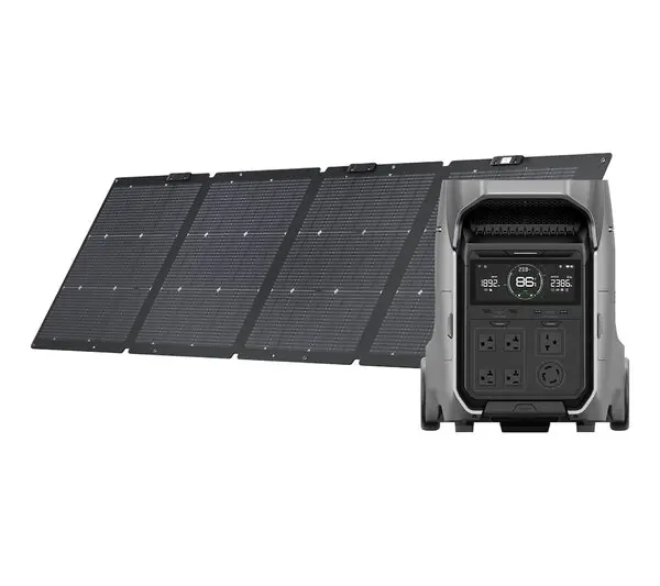 ECOFLOW Delta Pro 3 4096wh Power Station W/220w Solar Panel