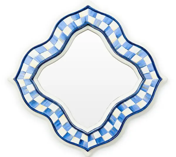 MACKENZIE-CHILDS Royal Quatriflower Small Wall Irror