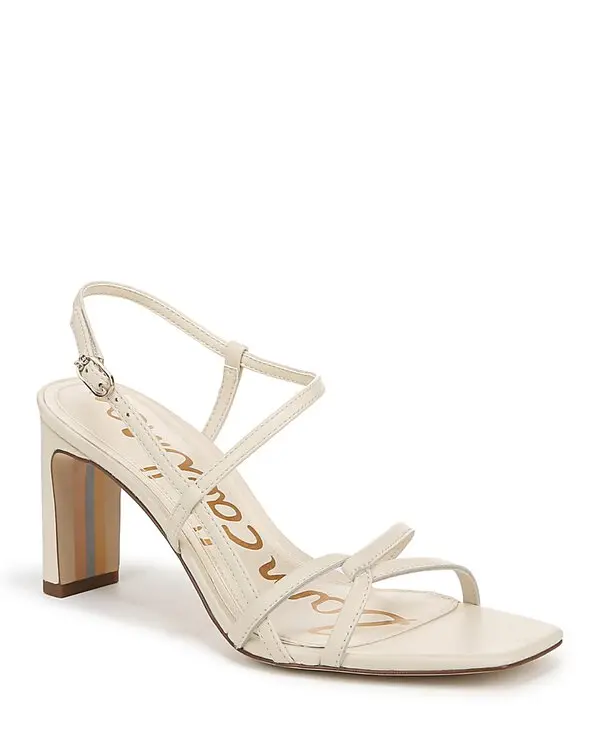 Sam Edelman Emmie Strappy High Heel Sandals - Modern Ivory