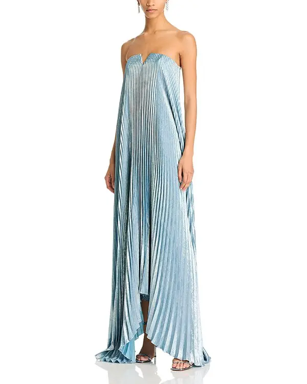 L'IDEE Black Tie Gown - Polar Shimer