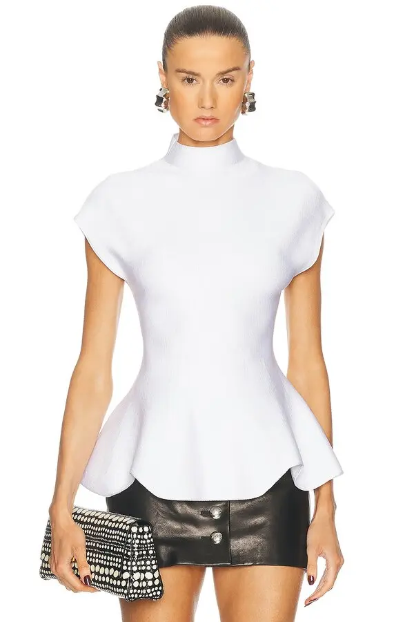 Khaite Andra Knit Top - Glaze