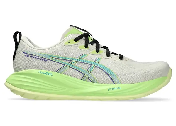 Asics Gel-cumulus 27in Sneakers - Birch/lime Green