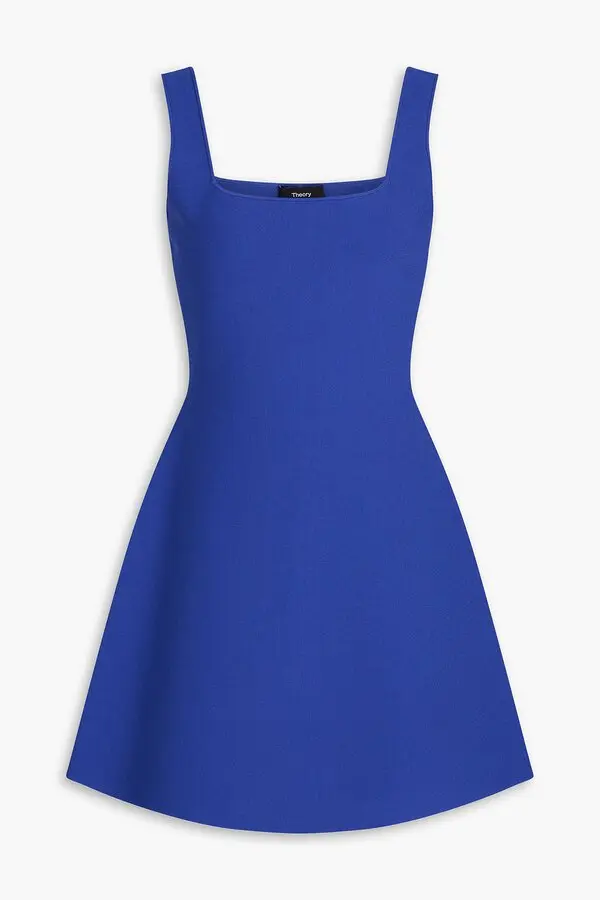 Theory Stretch-knit Mini Dress