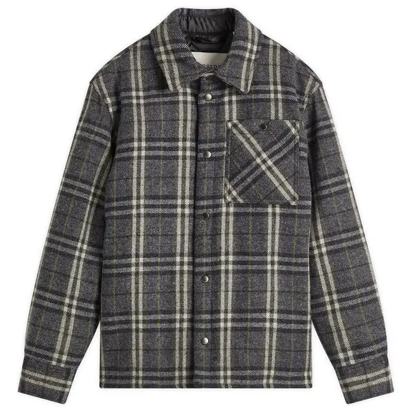 Burberry Wadded Check Overshirt