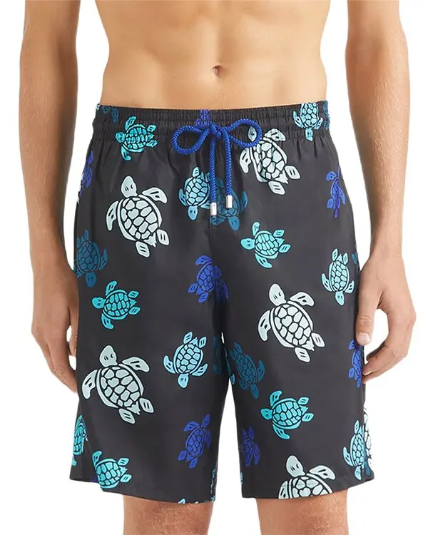 Vilebrequin Okohina 7.5" Swim Trunks - Black