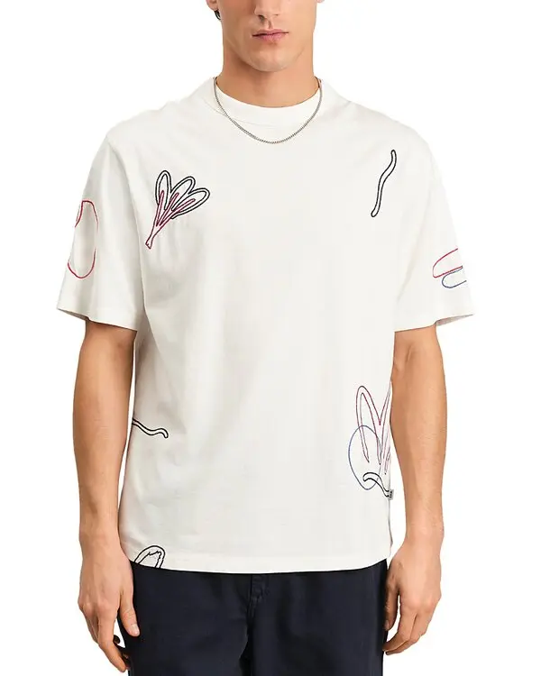 WAX LONDON Milton Short Sleeve Crewneck Tee