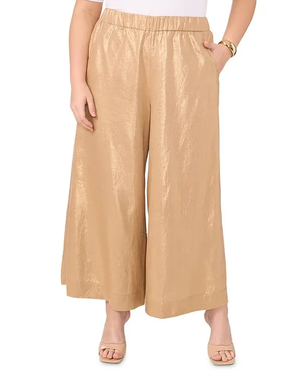 Vince Camuto Plus Wide-leg Pull-on Pants