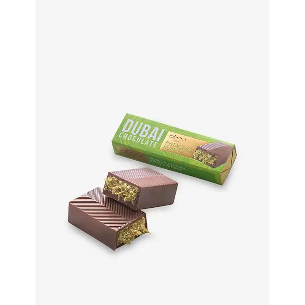 BATEEL Dubai Hazelnut Kunafa Chocolate Bar 40g