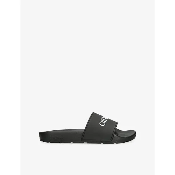 Off-White Embossed Logo Tpu Sliders