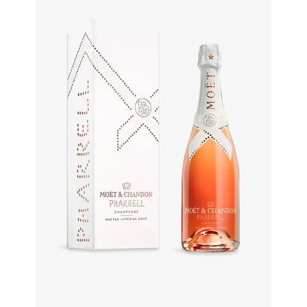 MOET & CHANDON Moët & Chandon X Pharrell Williams Limited-edition Nectar Impérial Rosé Champagne<br