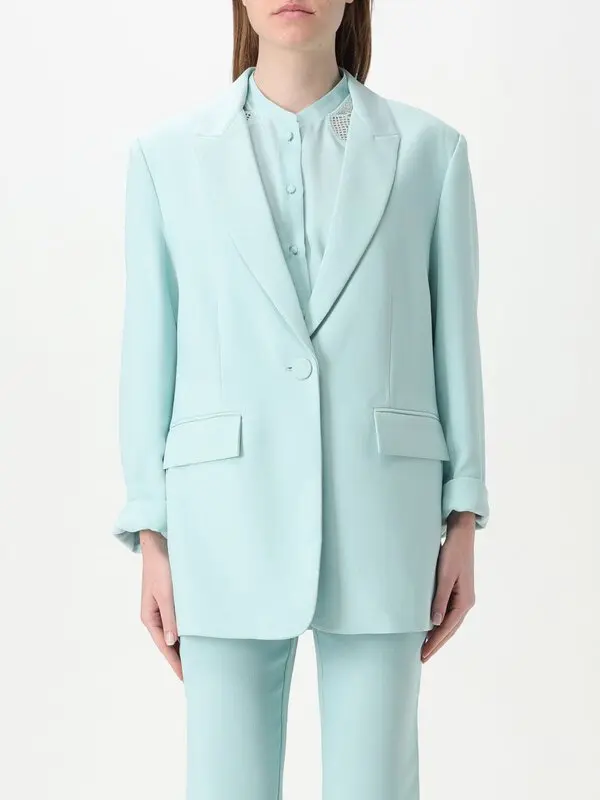 TWINSET Blazer - Gnawed Blue