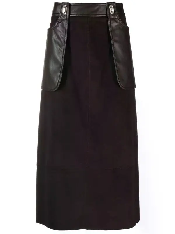 LOW CLASSIC High-waisted A-line Skirt
