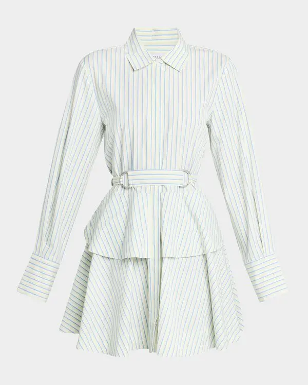 Derek Lam 10 Crosby Katherine Belted Mini Dress