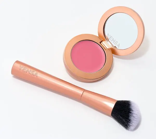 YENSA Beauty Super 8 Cream Blush With Brush