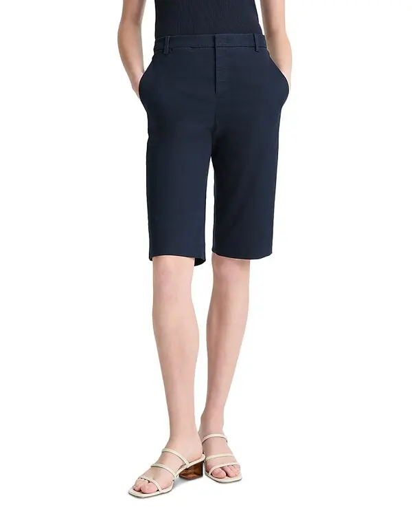 Vince Mid Rise Chino Shorts - Coastal