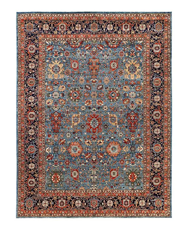Bloomingdale'S Serapi M1945 Area Rug, 9' X 11'11 - Light/blue