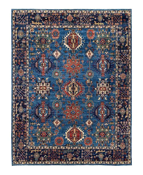Bloomingdale'S Serapi M1945 Area Rug, 9' X 11'9 - Light/blue