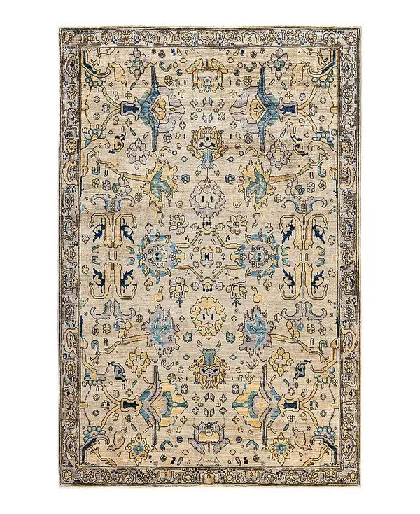 Bloomingdale'S Serapi M1945 Area Rug, 6' X 8'11 - Light/grey