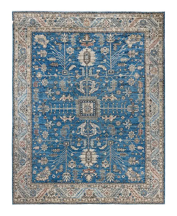 Bloomingdale'S Serapi M1945 Area Rug, 7'11 X 9'10 - Light/blue