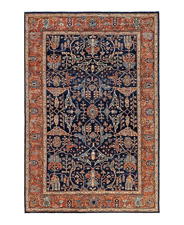 Bloomingdale'S Serapi M1945 Area Rug, 6' X 8'11 - Blue