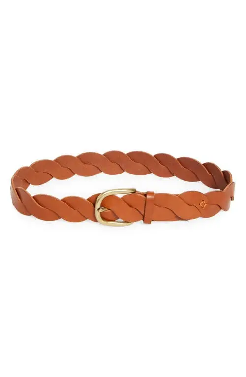 Isabel Marant Zigza Woven Leather Belt - Natural 23nl