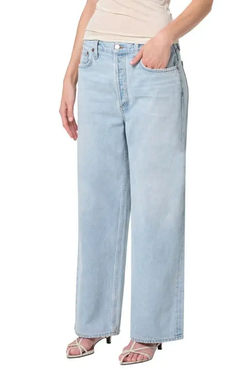 AGOLDE Low Slung Baggy Jeans - Spark (light Indgo Vintage)