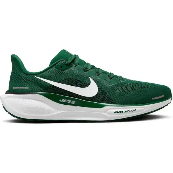 Nike New York Jets Zoom Pegasus 41 Running Shoes - Green | Editorialist