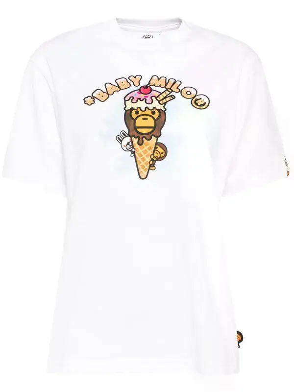 *BABY MILO® STORE BY *A BATHING APE® Graphic-print T-shirt