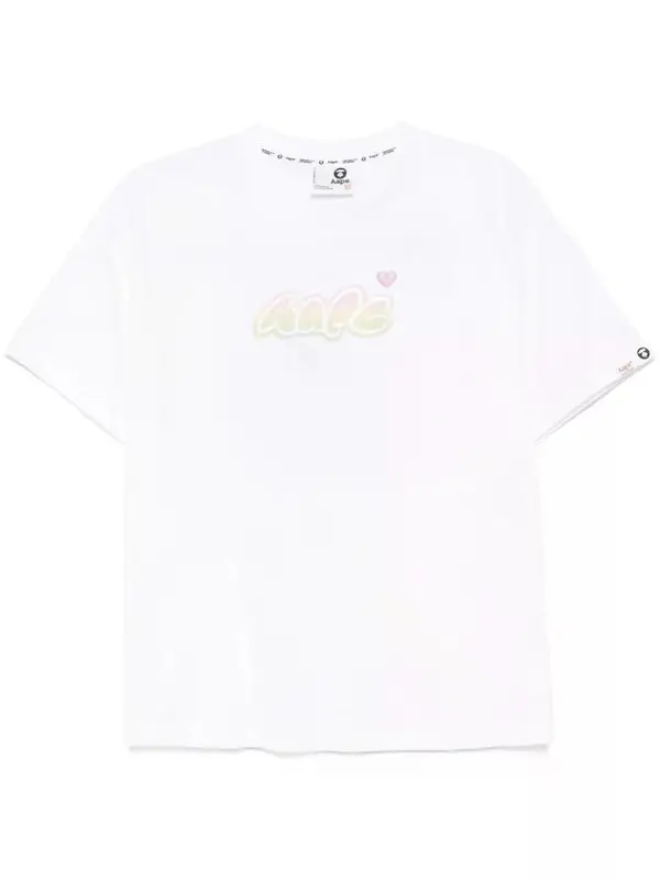 AAPE BY *A BATHING APE® Logo-print T-shirt