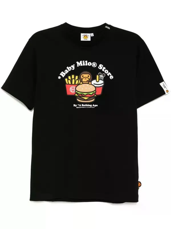 *BABY MILO® STORE BY *A BATHING APE® Baby Milo® Store A Bathing Ape® Graphic-print T-shirt