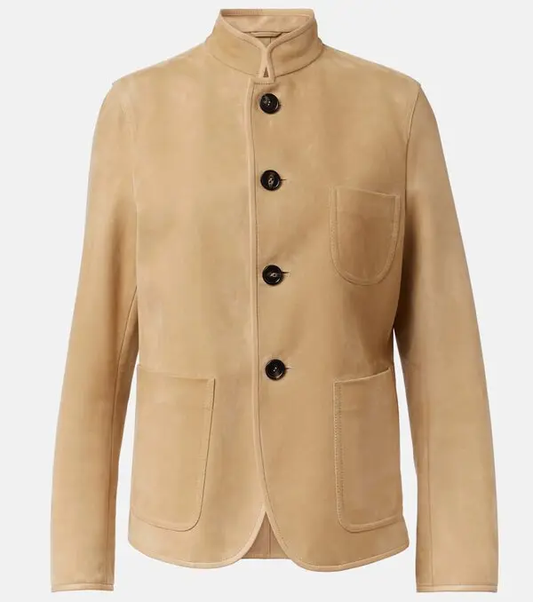 Loro Piana Spagna Mini Suede Jacket