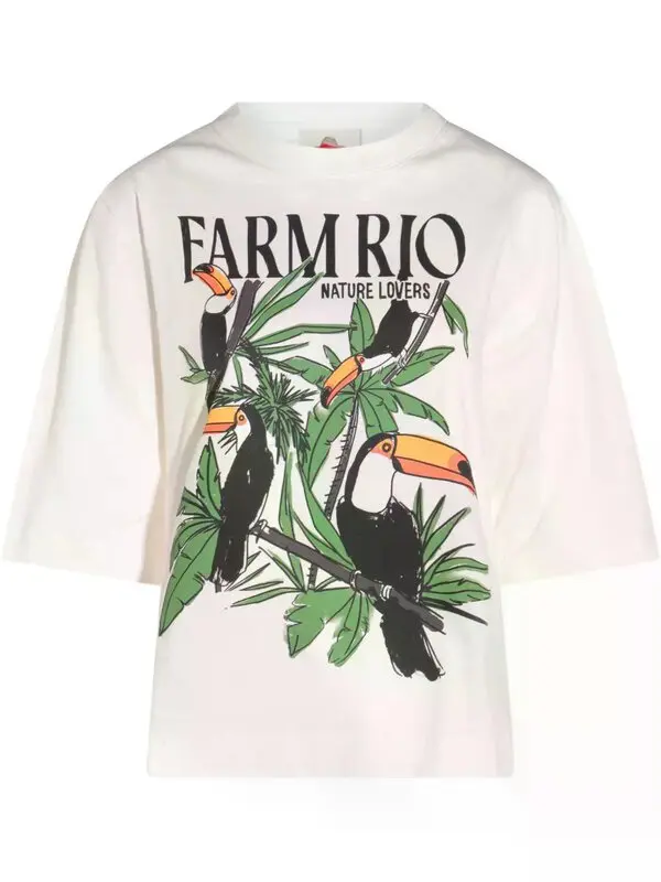 Farm Rio Toucan Graphic T-shirt