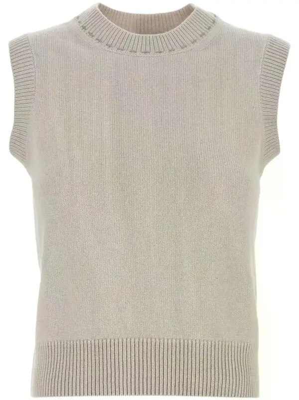 Fendi Ribbed Vest - Grey