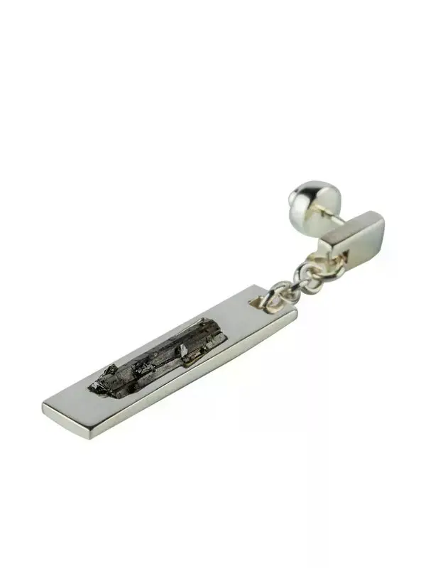 PARTS OF FOUR Plate Drop Earring - Silver