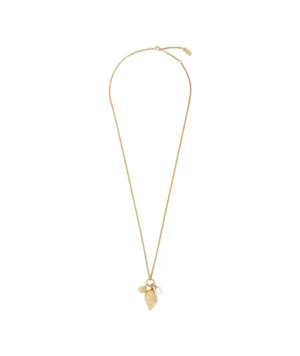 Chloé Shells Pendant Necklace - Gold