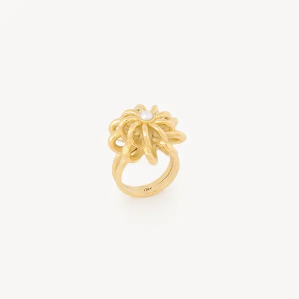 Chloé Mechanical Flowers Ring