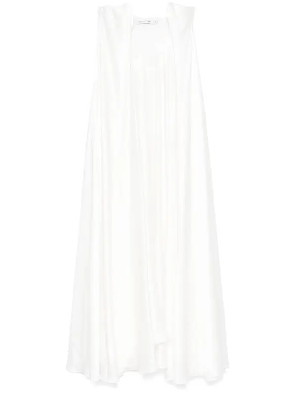 Christopher Esber Silk Strapless Gown