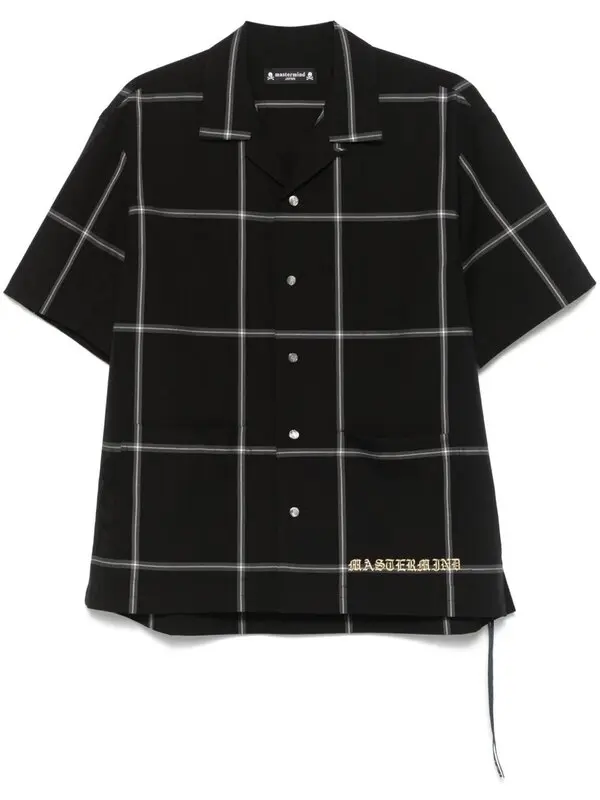 MASTERMIND WORLD Windowpane Shirt
