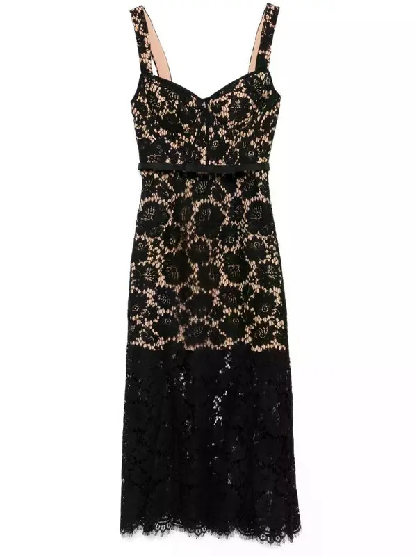 SELF-PORTRAIT Lace Midi Dress