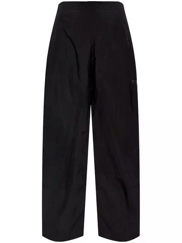 Y3 Wide-leg Utility Trousers - Black