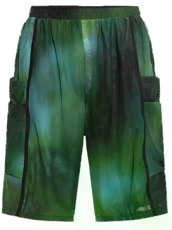 Y3 Printed Cargo Shorts