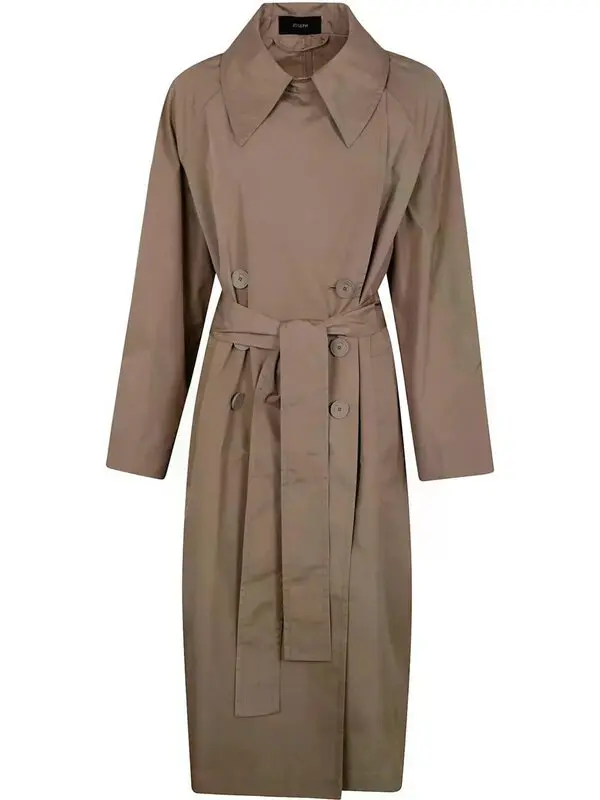 JOSEPH Chiswick Trench Coat - Brown