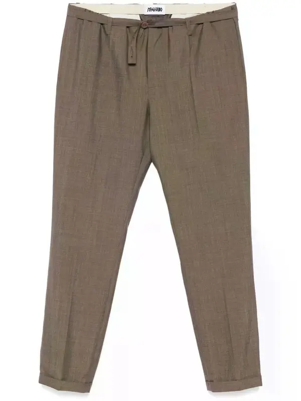 MAGLIANO Virgin Wool Trousers - Brown