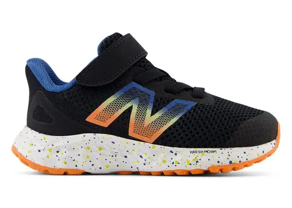 NEW BALANCE Fresh Foam Arishi V4 Bungee Lace - Black/blaze Orange/blue Agate