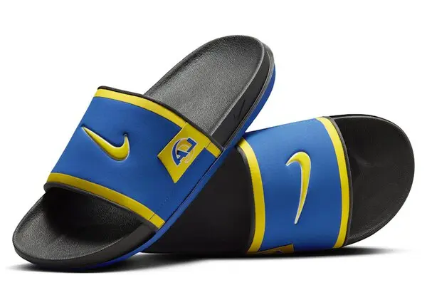 Nike Offcourt Slide Los Angeles Rams - Hyper Royal/dark Smoke Grey/midwest Gold