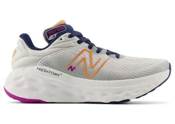 NEW BALANCE Fresh Foam 840v1 Sneakers - Grey Matter/copper/purple Fuchsia