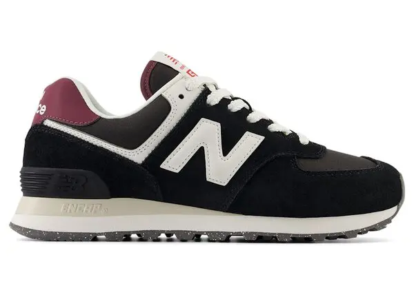 NEW BALANCE 574 Sneakers - Black/white